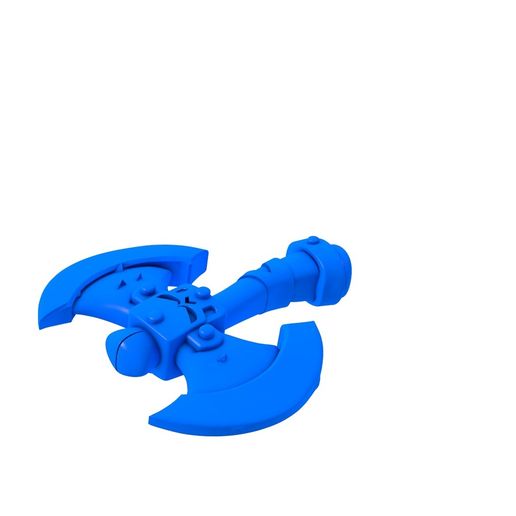 🪓 axe / axe stl / Pirate Battle Axe / Medieval Battle Axe / Skull Axe ...
