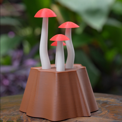 STL file 🍄 Magnetic Mushroom Magic! 🧲 ・3D printing template to download ...