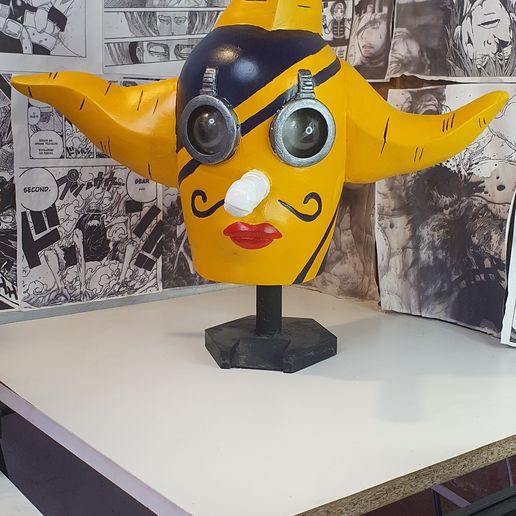 Impressão 3D de SOGEKING MASK COSPLAY ONE PIECE • feita com creality ...