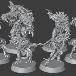 Lizardman best STL files for 3D printer・85 free models to download・Cults