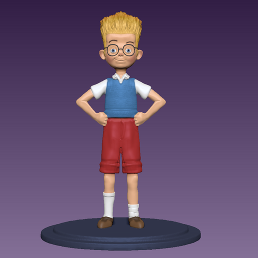 🎬 Lewis Robinson the genius from meet the robinsons cartoon movie・ STL ...