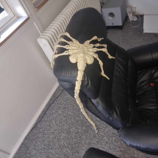 👽 AGISIS ULTIMATE ALIEN FACE HUGGER (Detailed)・3D Print with the Bamby ...
