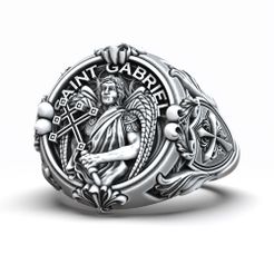 Download 4 3D models from Saints Archangels Michael Gabriel Raphael ...