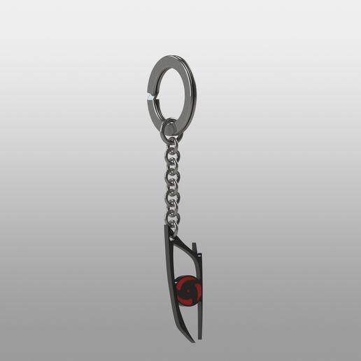 🗝️ itachi's sharingan keychain・ 3D File for ・Cults