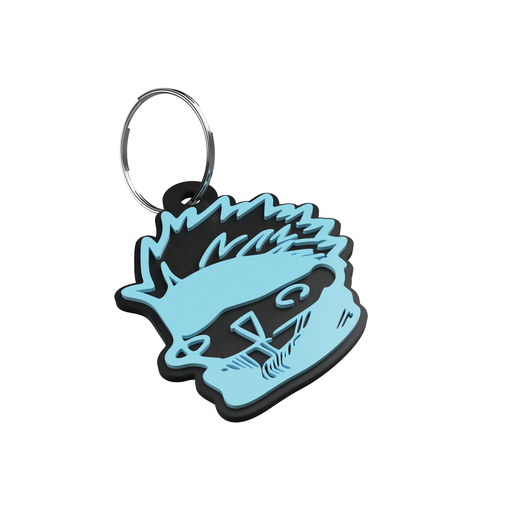 STL file Chibi Satoru Gojo Keychain 🗝️ ・3D printing template to ...