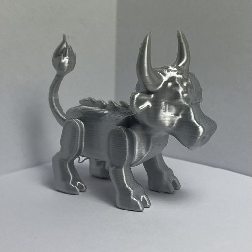 🐂 Toro・Archivo STL para Impresión 3D・Cults