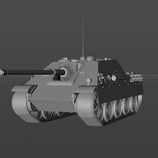 🐆 German Cheetah G1 anti-tank destroyer 3D model material (1)・ STL File ...