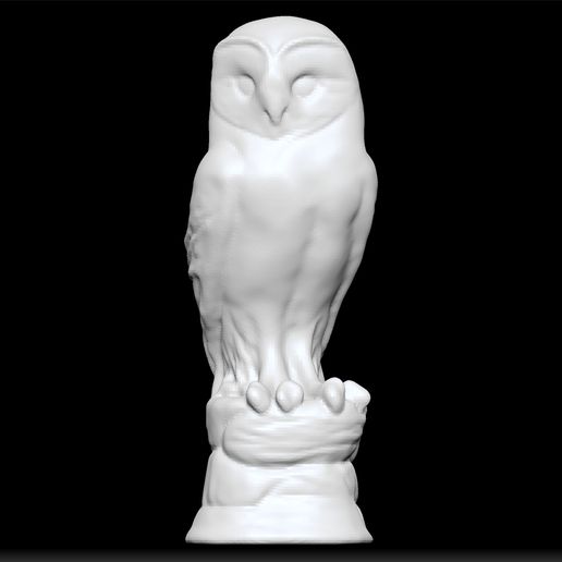 🦉 owl - owl statue decor・ STL File for 3D printing・Cults