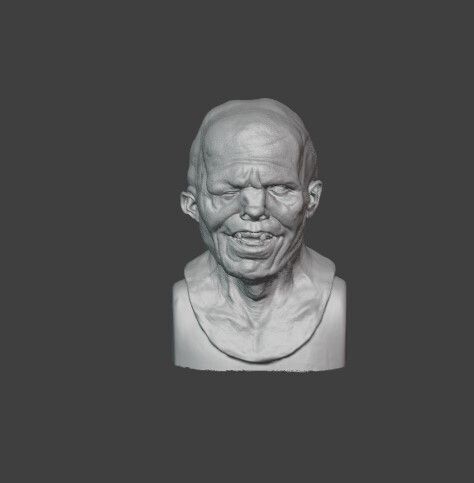 STL file the hills have eyes bust slaher horror bust mask 👀 ・3D print ...