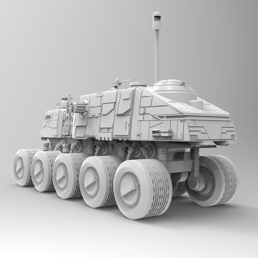 ⭐ Star Wars Clone Turbo Tank HAVw A6 Juggernaut・ STL File for 3D ...