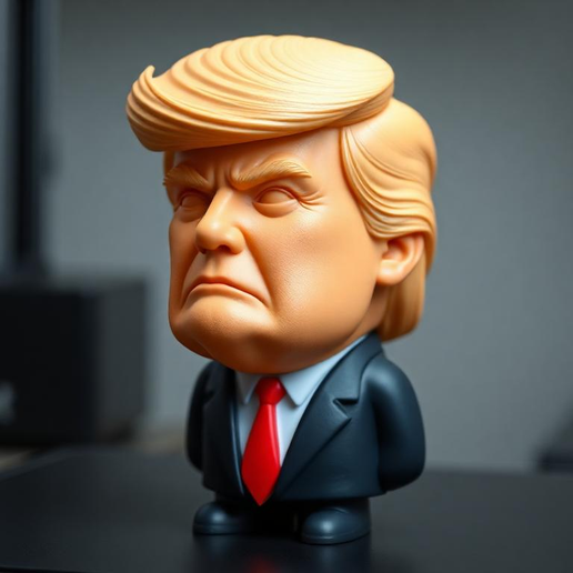👤 mini Donald Trump President・ STL File for 3D printing・Cults