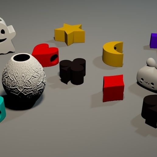 beads collection・ STL File for 3D printing・Cults