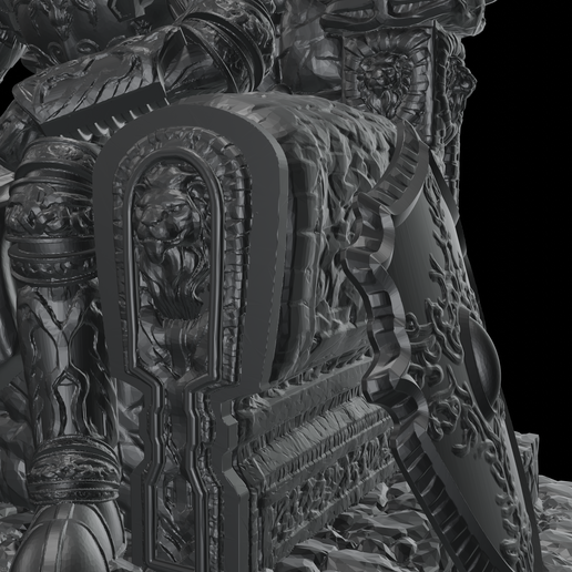 🤴 King - V1 - DnD - Decoration - by STF_CSC・ STL File for 3D printing・Cults