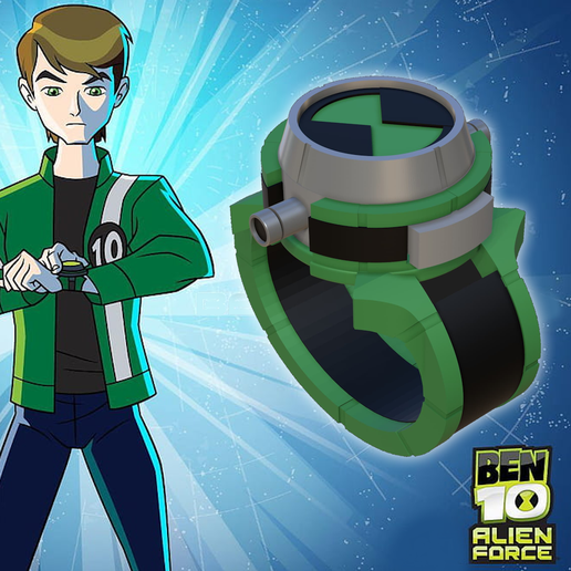 👽 Functional Omnitrix(ben 10 alien force)・ 3D File for 3D printing・Cults
