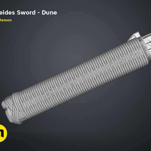 🗡️ Atreides Sword 4 - Dune・ 3D File for ・Cults
