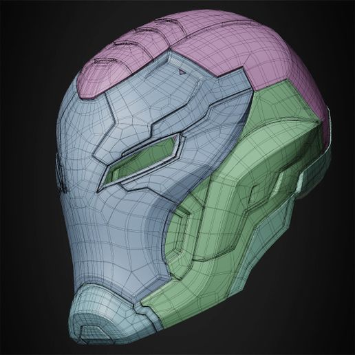 👨 Marvel Rivals Iron Man Helmet for Cosplay・ STL File for 3D printing・Cults