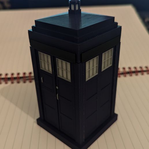 3D file TARDIS DR Who 15 (Lidded) for FDM 🦸 ・Template to download and ...