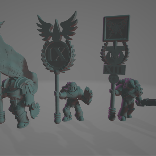 👷 Absolutely Standard Builder in 8mm and more!・Free 3D File for 3D ...