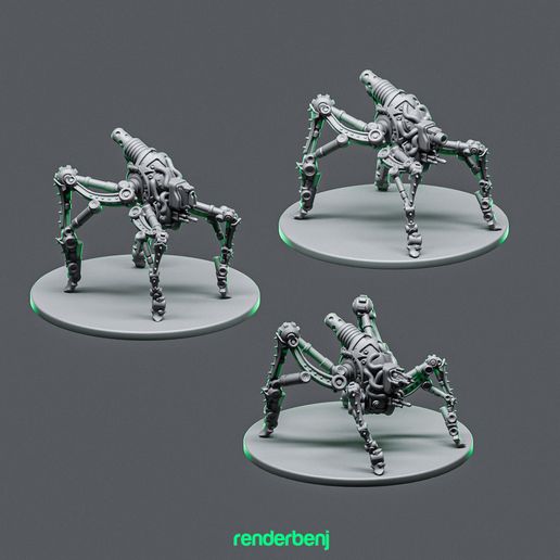 3D file EPICALLY SMALL NECROTECH FUSILIERS 🤏 ・3D printing idea to ...
