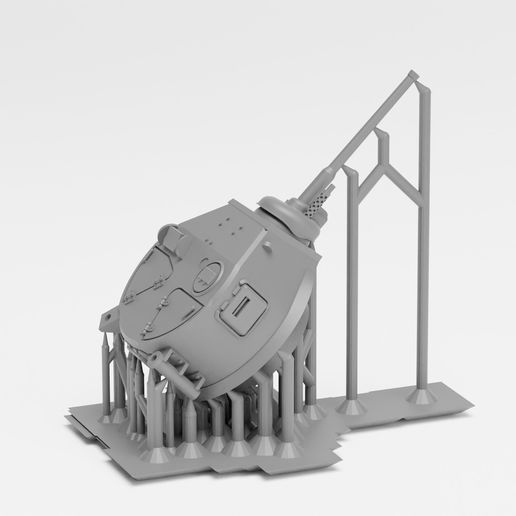 🪖 M3A1 Stuart - 1/72 tank model - Supported・ STL File for 3D printing・Cults
