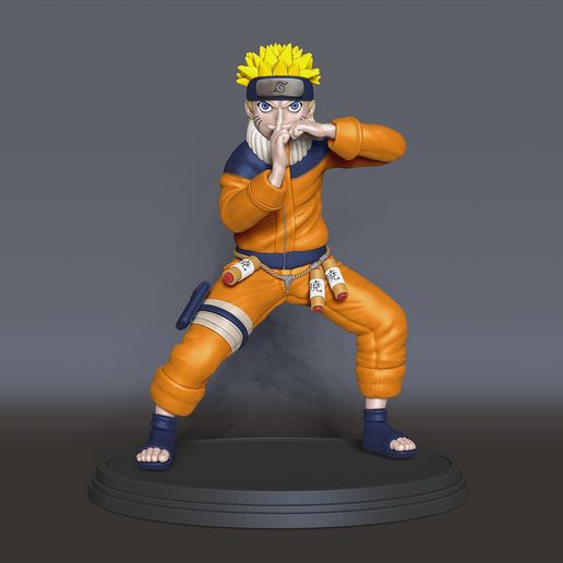 arquivo 3D NARUTO UZUMAKI - MODEL BY YUKI STUDIO 🗿 ・design para ...