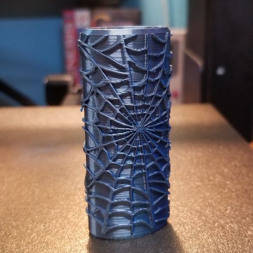 🕷️ Bic Lighter Case Spider Web・Free STL File for ・Cults