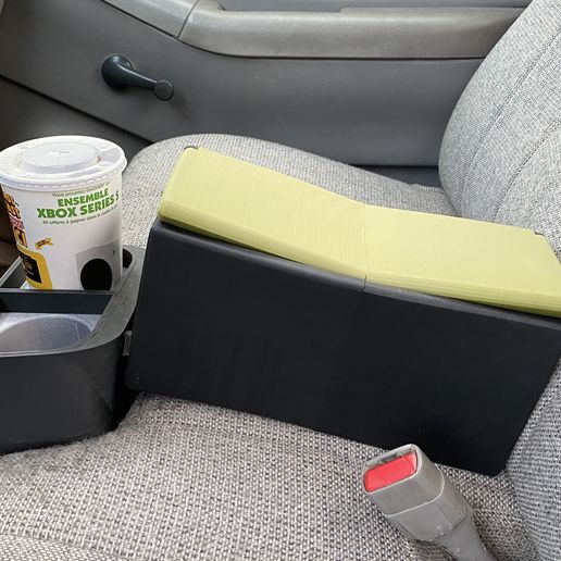 🥈 Cupholder + Center Console for 2nd generation Chevy S10・Free 3D File ...