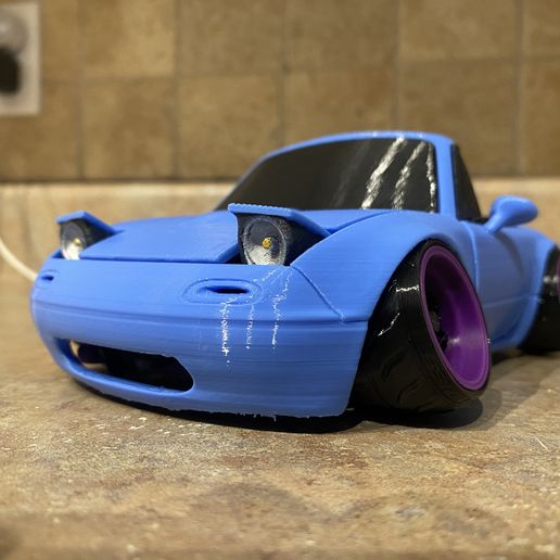 3D print Mazda MX-5 aka Miata tooned model kit • made with Flashforge ...