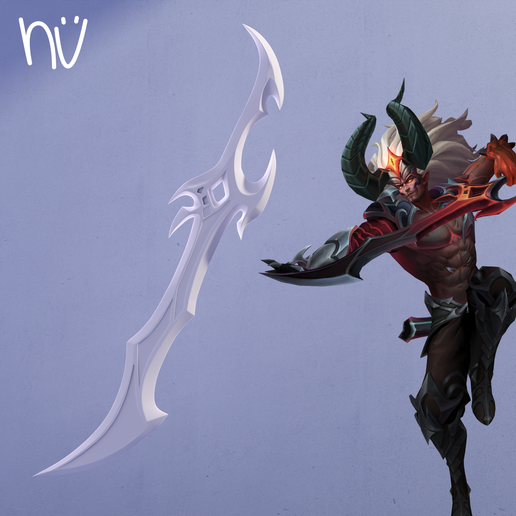 STL file Nightbringer Genesis Yasuo Sword 🗡️ ・Design to download and 3D ...