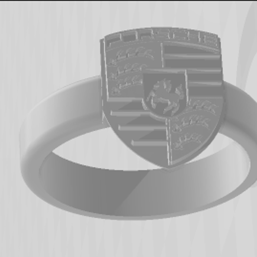 arquivo STL Porsche Ring 💍 ・design de impressão 3D para download・Cults