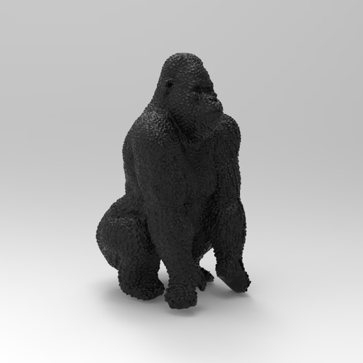 🦍 home decor gorilla・Free STL File for ・Cults