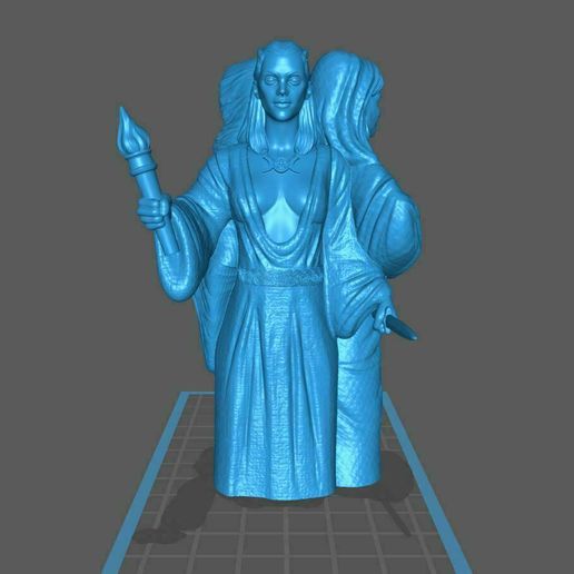 🌙 Hecate・ STL File for ・Cults