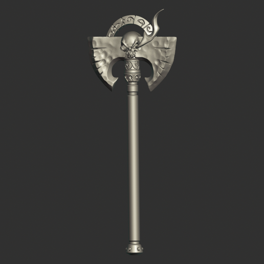 Fichier STL Fantasy Long Axe - Ascia Fantasia Lunga 🪓 ・Modèle pour ...