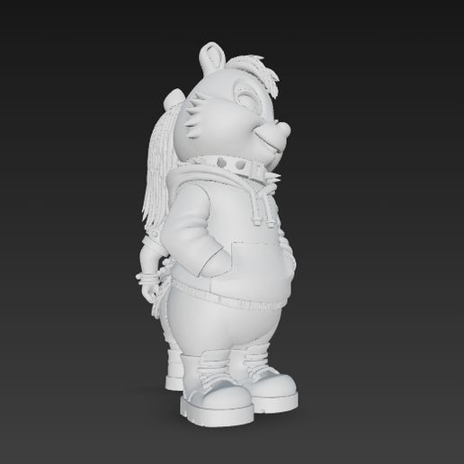 🐱 Rebel Cat Figurine – Stylized Streetwear Inspired Model・ STL File for ...