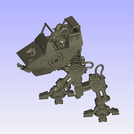 🛰 Imperial space army Beast-Sentinel・Free 3D File for ・Cults