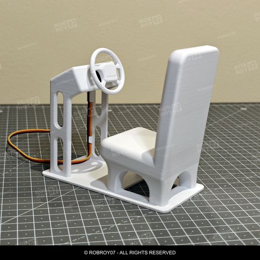 👨 1/10 Realistic RC Driver・ 3D File for 3D printing・Cults