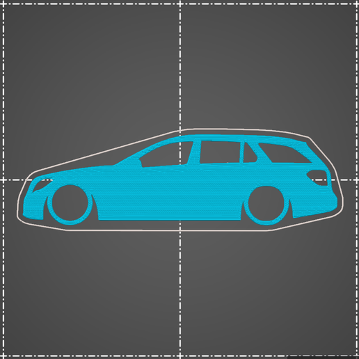 STL file Mercedes W212 E Class E klasse wagon E63 AMG 🚗 ・3D printable ...