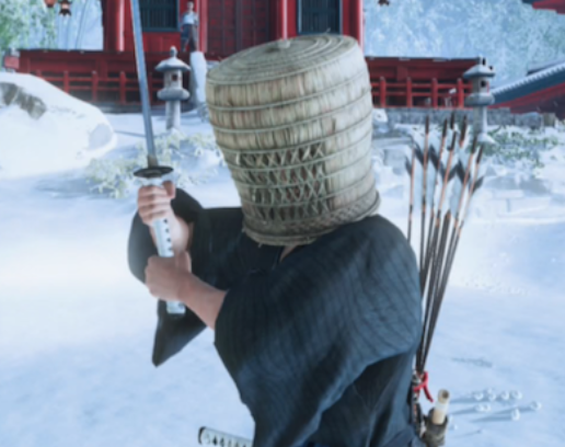 🗡️ Komuso ronin (samurai) Tengai gasa- Monk・ STL File for 3D printing・Cults