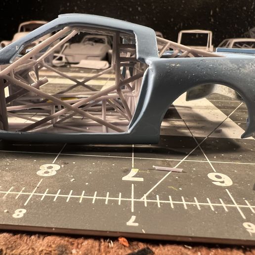 🖼️ 2009 Chevy C6 corvette double frame rail outlaw drag racing 1/25 ...