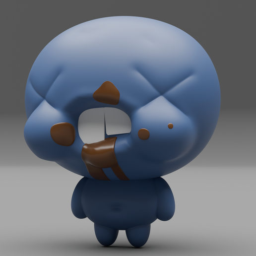 👶 Tainted Blue Baby the binding of isaac・ STL File for 3D printing・Cults