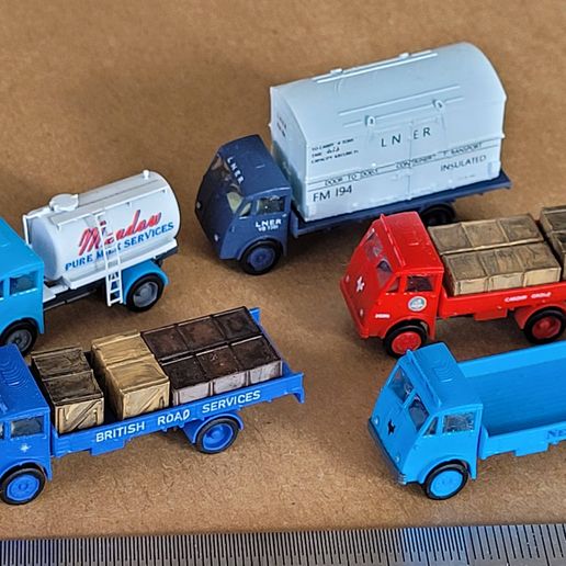 🖖 Vulcan 6VF/6PF lorry - basic versions (1-148)・Free STL File for 3D ...