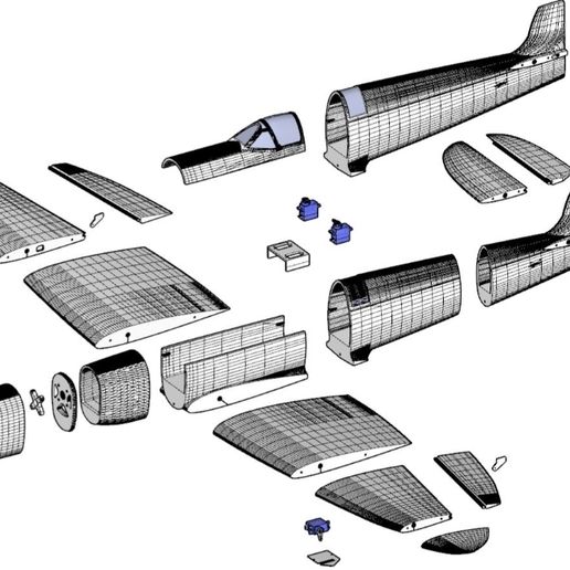 Archivo 3D Spitfire 🛩️ ・Diseño para descargar y imprimir en 3D・Cults