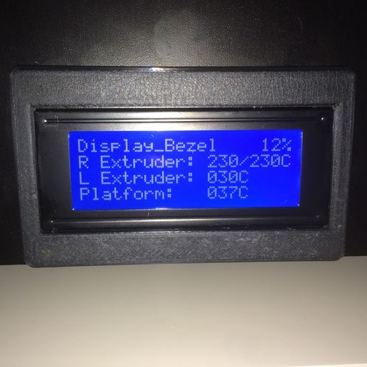 Free 3D file CTC Printer Display Bezel・3D printing design to download・Cults