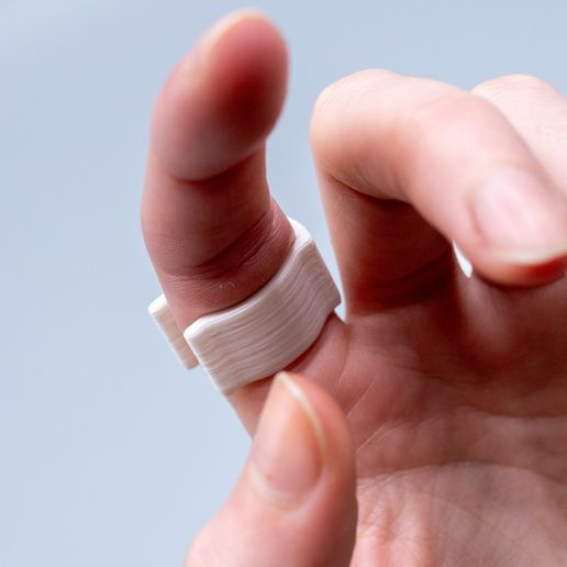 🪨 Rock Climbing Finger Pulley Splint (13mm-24mm)・ STL File for ・Cults