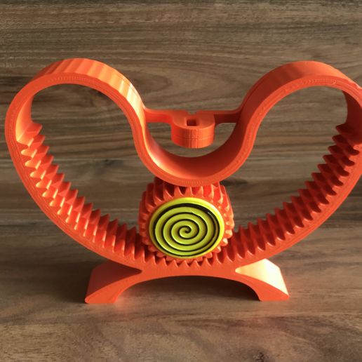 ⚙️ OSCILLATING GEAR KEY HOLDER・ 3D File for 3D printing・Cults