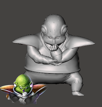 🐉 Guldo - Dragon Ball Z - Ginyu Forces 3/5・Free STL File for ・Cults