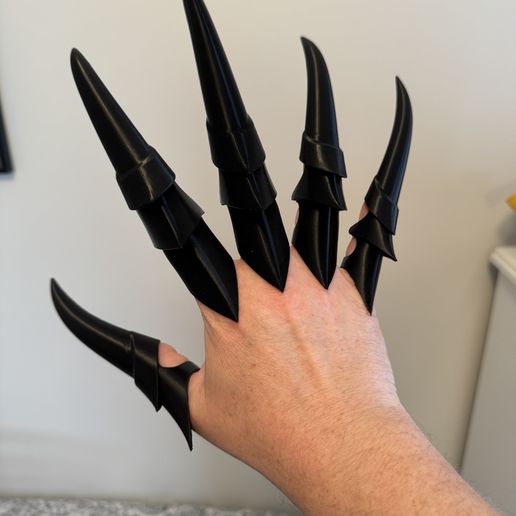 Impressão 3D de KDA Evelynn Claws league of legends impressão 3d ...