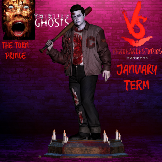 👻 The Torn Prince(13 Ghosts)・ 3D File for 3D printing・Cults