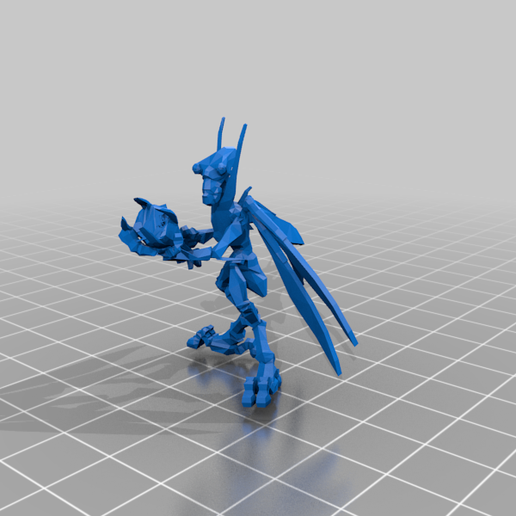 ⭐ Ranged Geonosians (star wars legion scale)・Free STL File for ・Cults