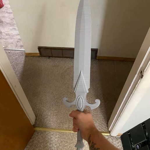 🗡️ DnD Short Sword Prop. Cosplay. Full Size.・Free STL File for ・Cults